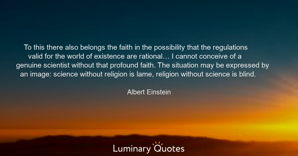 Religion With Science Quotes Both Religion And Science Require A