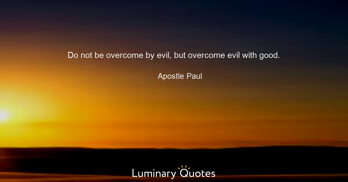 Overcoming Evil Quotes 51 Bible Verses About Evil NCB & NIV